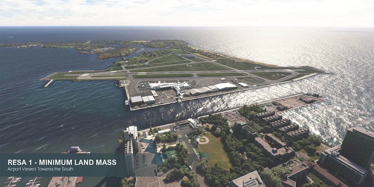 Aire de sécurité d’extrémité de piste (RESA) - Toronto Port Authority